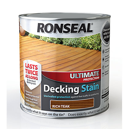 Ultimate Decking Stain Teak 2.5L | McNairs Building Supplies