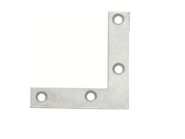 Corner Plate Zinc Plated | McNairs Building Supplies